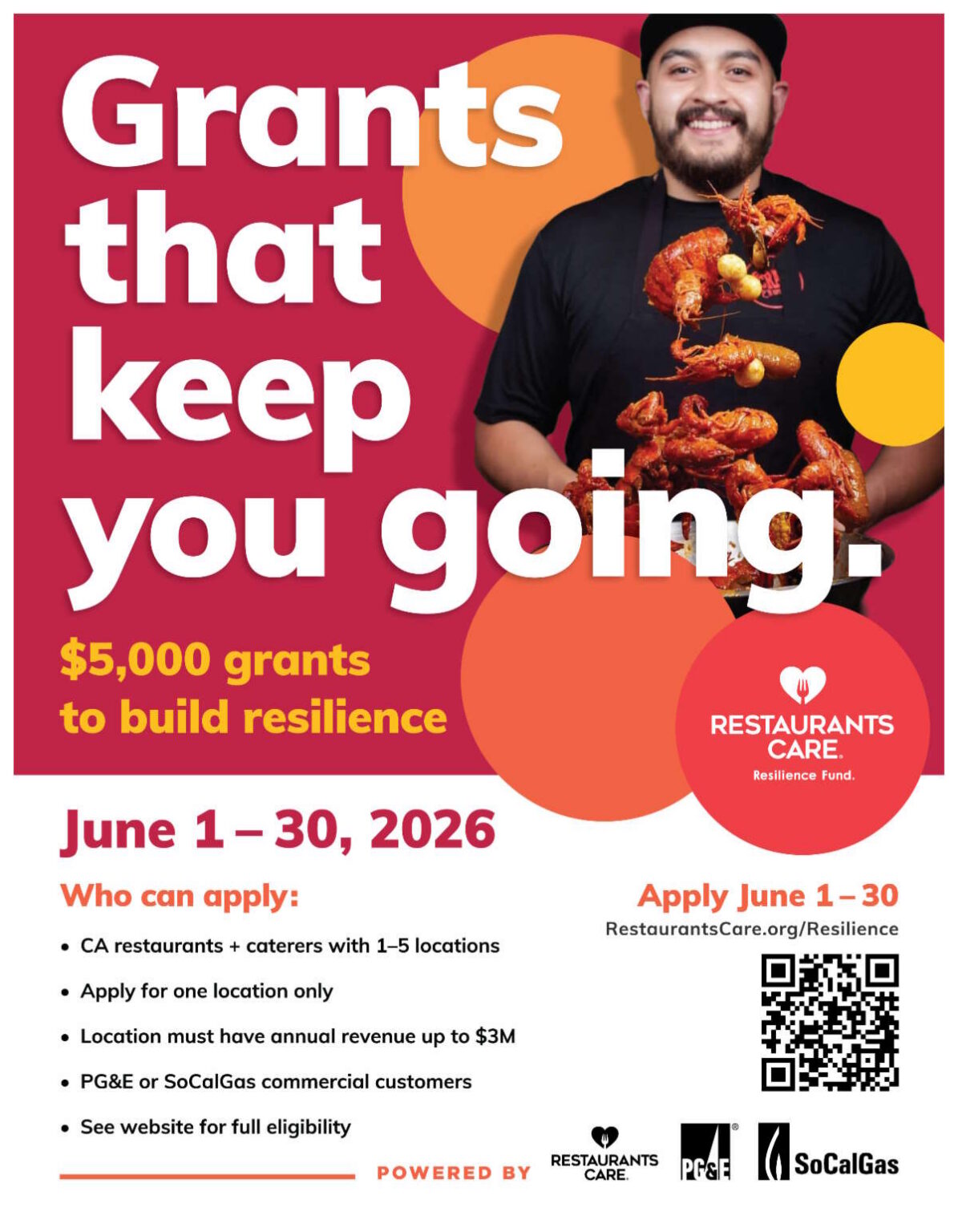 Empowering Our Local Culinary Heroes: $5,000 Resilience Fund Grants for ...